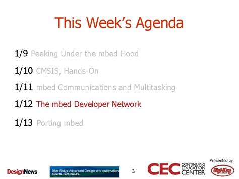 Introduction To The Arm Mbed Platform A Handson