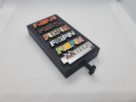 Figpin Logo Pod Gen1 Black Hold 6 Logos Unofficial Etsy