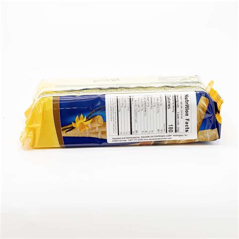 Tago 91oz Vanilla Wafer Rolls European Food Express