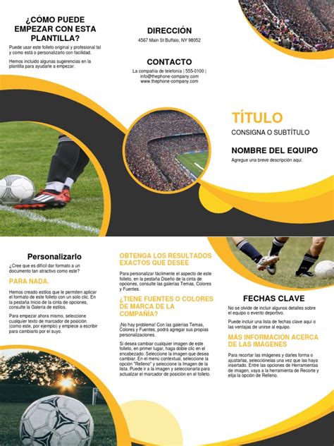 Tríptico Ejemplo Pdf Informática Software