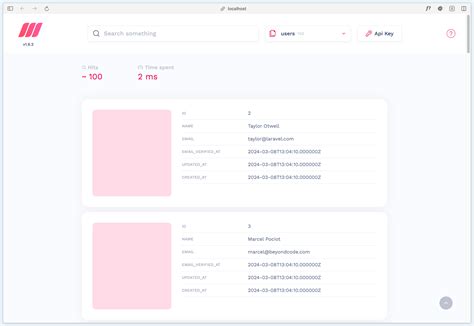 Meilisearch - Laravel Herd