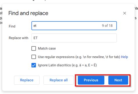 How To Replace Words In Google Docs Sheets For Marketers
