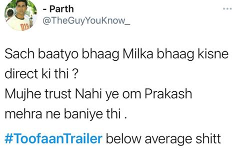 Toofan Trailer Starring Farhan Akhtar Triggers War On Social Media