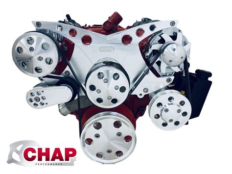 Chevy Serpentine Systems V Belt Pulley Systems Brackets Pulleys