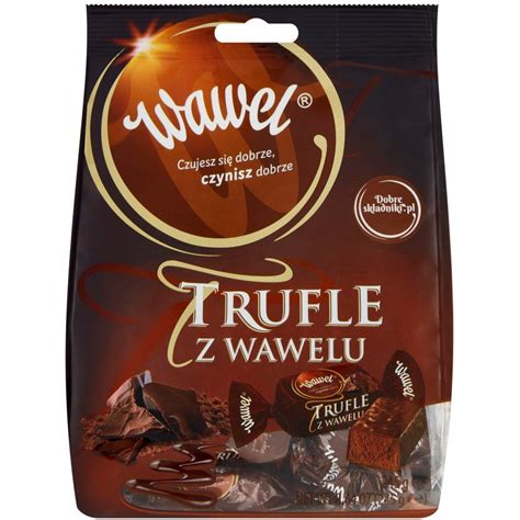 Cukierki Trufle o smaku rumowym w czekoladzie 245g WAWEL Słodycze