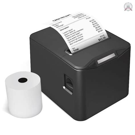 Bisofice Thermal Receipt Printer 80mm Desktop Direct Thermal Printing