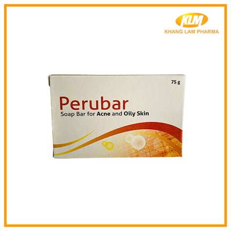 Perubar Soap 75g Xà Phòng Y Khoa Dành Cho Da Dầu Mụn