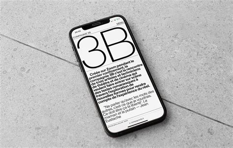 compagnie 3b website — webdesign ui ux design behance