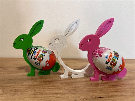 Rabbit Bunny Egg Holder Kinder Surprise By Tygriczech Download
