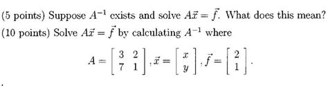 solved 5 points given an nxn matrix called b and suppose