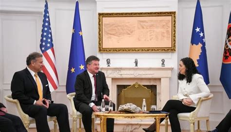 Osmani Pas Takimit Me Escobarin Dhe Lajçakun Bandat E Veriut Të
