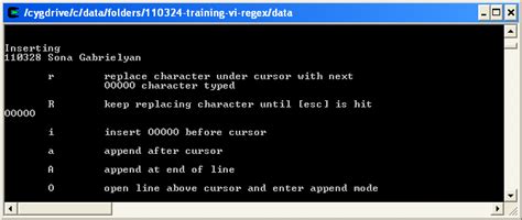 Vi Editor Search Replace Commands And Exercises