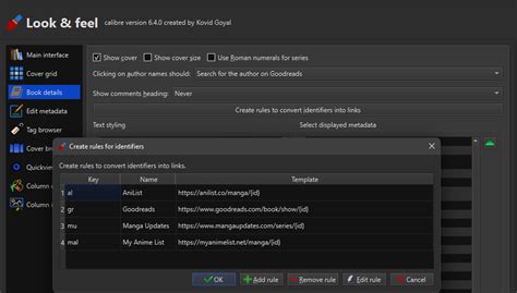 Allow To Create Rules To Convert Identifiers Into Links · Issue 2539