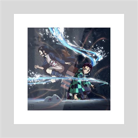 Tanjiro X Nezuko Kimetsu No Yaiba An Photographic Print By Sau Inprnt