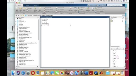Clear y clear all MATLAB - YouTube