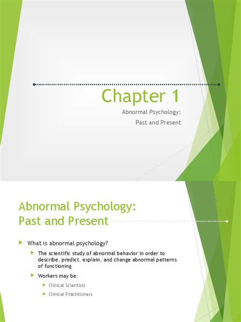 lecture 1 introduction to psychopathology download free pdf
