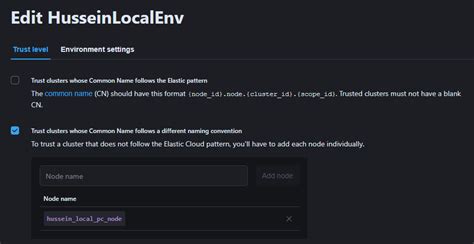 Tsl Unable To Connect To Remote Cluster Certificate Missing Common