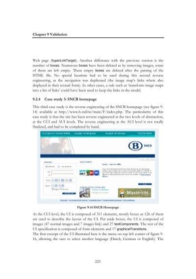 Chapter Validation Web
