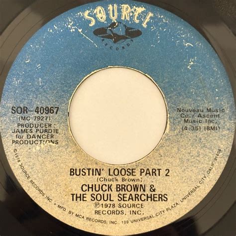 Chuck Brown And The Soul Searchers｜bustin Loose 7｜レコード通販｜vivrantdiscstore