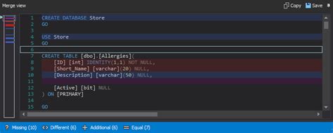 ApexSQL Compare Screen Shot Tour