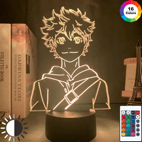 โคมไฟ Led อะครีลิก แสงกลางคืน รูปการ์ตูนอะนิเมะ Haikyuu Shoyo Hinata