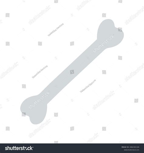 Bone Illustration Vector Symbol Sign Stock Vector Royalty Free