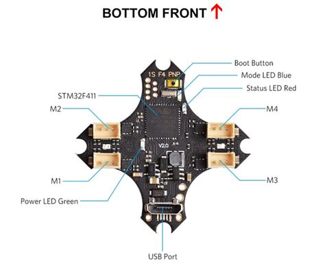 F4 1s Brushless Flight Controller V2 2 Betafpv