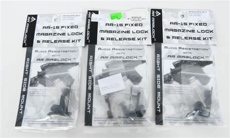 3 Nip Ar 15 Fixed Magazine Lock And Release Kits