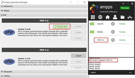 How To Install Php 56 Ampps
