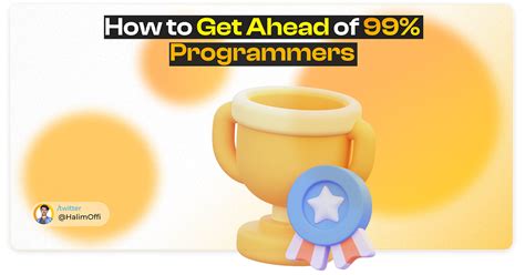 how i escape what 99 of programmers can t by halim shams medium