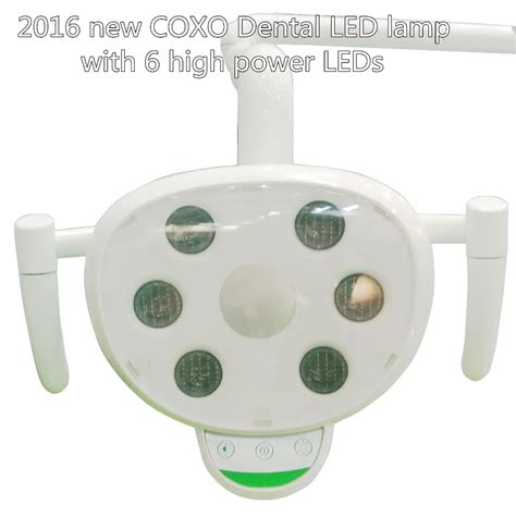 2016 New COXO Dental LED Lamp Light With 6 High Power LEDs Double