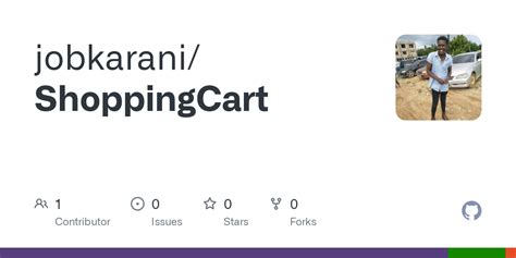 Github Jobkarani Shoppingcart