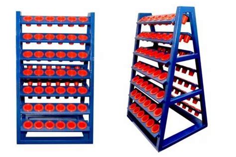 Mild Steel Free Standing Unit Cnc Tool Storage Rack 4 Shelves At