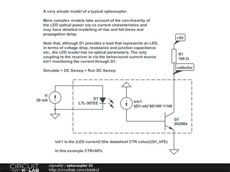 Optocoupler CircuitLab