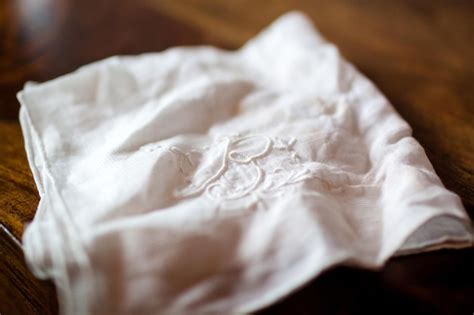 Premium Photo Close Up Of Textile On Table