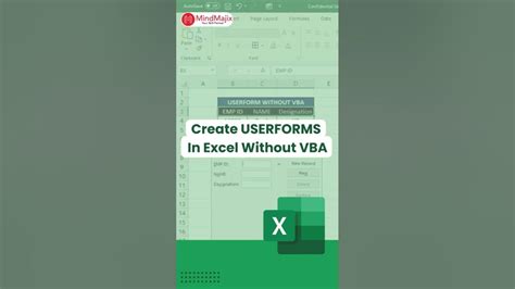 How To Create Userforms In Excel Without Vba Excel Trick 🤯 Exceltips