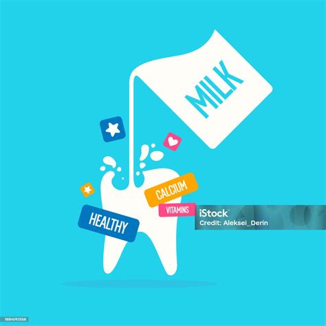 Ilustrasi Asli Dengan Secangkir Susu Grafis Modern Yang Modis
