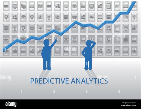 Predictive Analytics Dashboard Stock Vector Images Alamy
