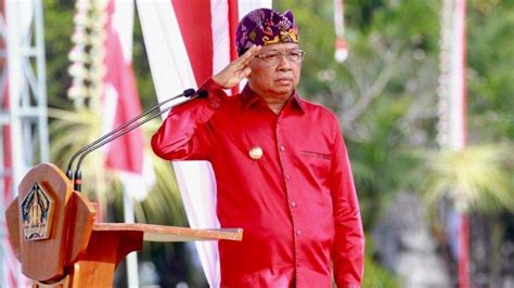 Gubernur Koster Jadi Inspektur Upacara Peringatan Hari Jadi Ke 65 Provinsi Bali Tribun Bali