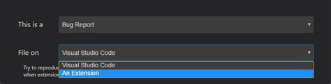 Dropdown In Issue Reporter Has Wrong Border Color · Issue 47012