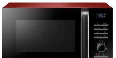 Микроволновая печь Samsung MG23H3115QR/BW красная | Festima.Ru ...