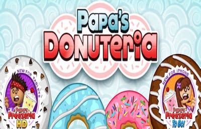 Papas Donuteria Free Fun Games