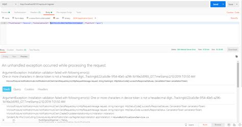 Invalid Apns Token Exception · Issue 28 · Azureazure Notificationhubs