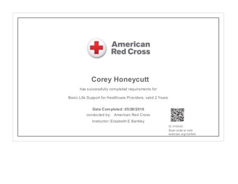 American Red Cross Cpr Certification