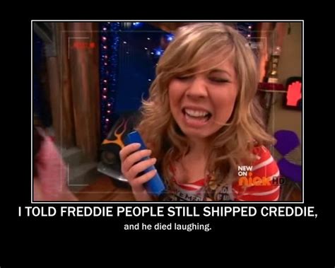 I Told Freddie People Still Ship Creddie And He Died Laughing Icarly Fan Art 15064638 Fanpop