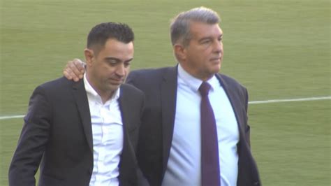 Lío entre Laporta y Xavi por la última convocatoria AG Deportes
