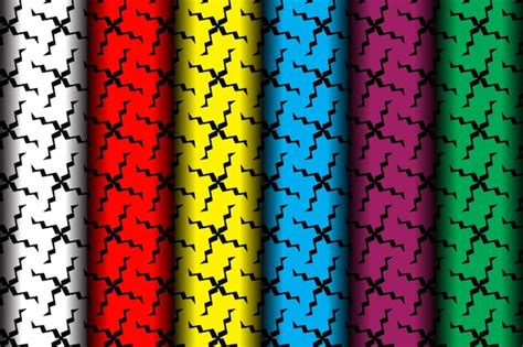 Premium Vector Textile Fabric Pattern Design Pattern Pack