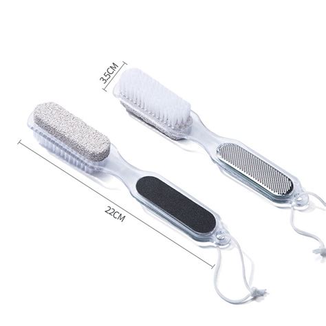 3pcs 4 In 1 Pedicure File Rasp Double Sided Callus Remover With Pumice