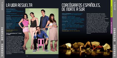 LA VidA ReSUeLTA cOReÓGRAFOS e de nORTe A SUR