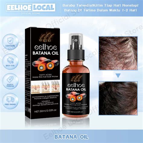 Jual Eelhoe Batana Oil 30ml Batana Hair Oil Spray 100 Natural Batana